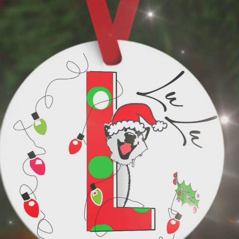 Personalized Christmas ornament – Baileywicks